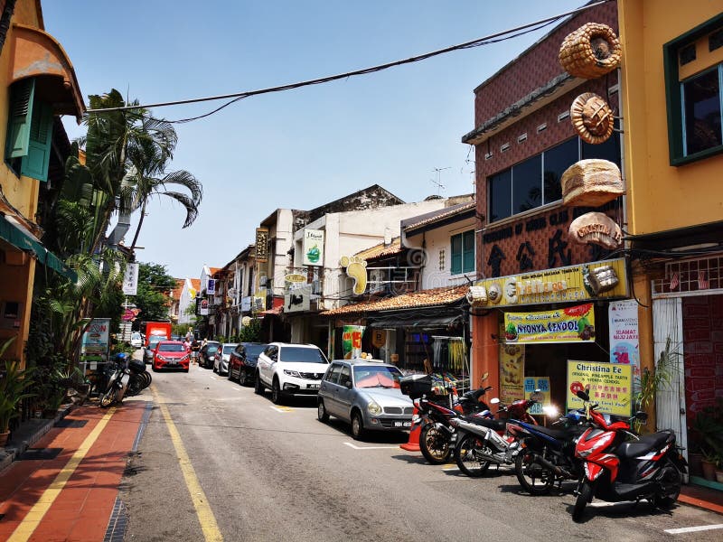 Jonker Walk in Chinatown - Melaka Malaysia Editorial Stock Photo ...