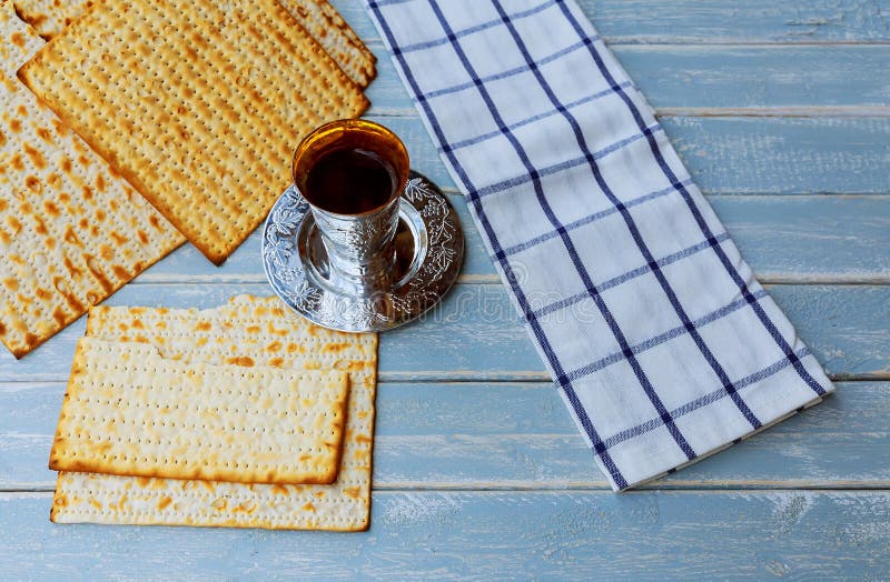 Matzoh Passover Vakantie Joodse Viering Matzoh Met Ontlasting Vier ...