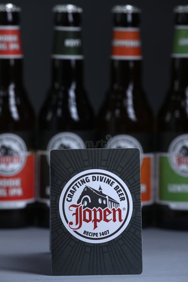 Jopen Beers, Isolated, Copy Space Editorial Photography - Image of ...