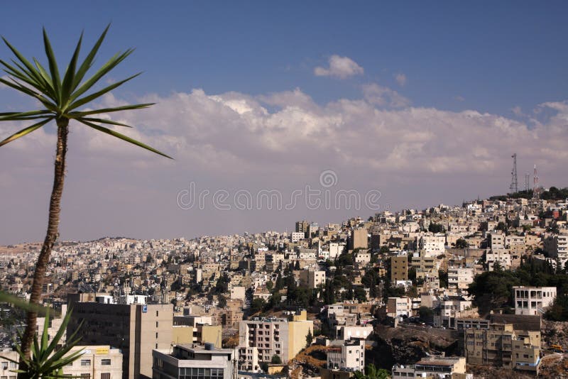 Jordan capital stock image. Image of scenic, middle, amman - 27215519