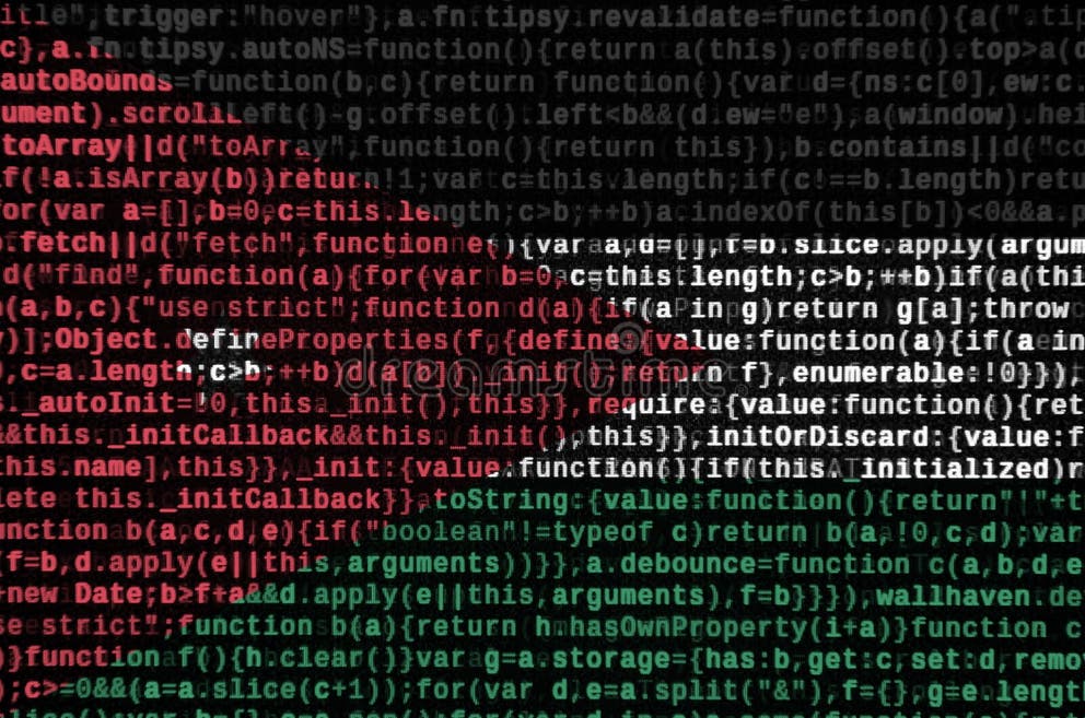Jordan Flag is Depicted on the Screen with the Program Code. the Concept of Modern Technology ...
