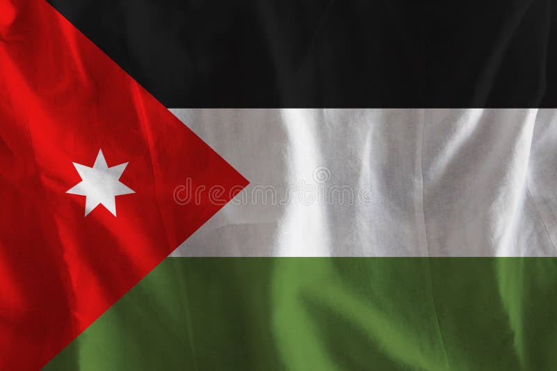 Jordan flag with texture stock photo. Image of politics - 392112588