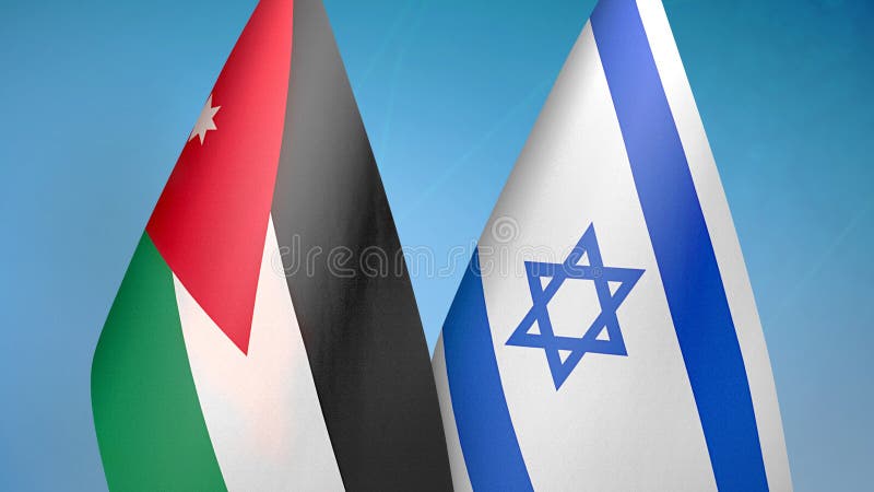 Israel Jordan Flags Stock Illustrations – 317 Israel Jordan Flags Stock ...