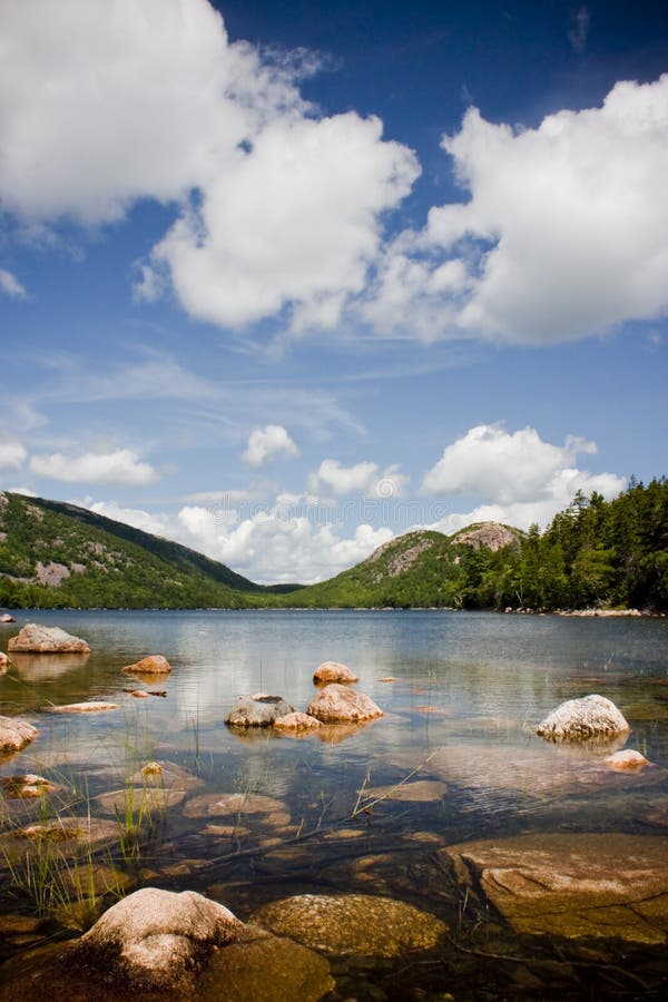 Jordan Pond, Acadia National Park, Maine Stock Photo - Image of desert ...