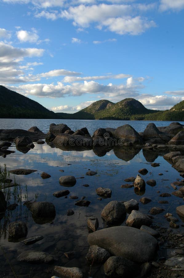 Jordan Pond, Acadia National Park, Maine Stock Photo - Image of desert ...