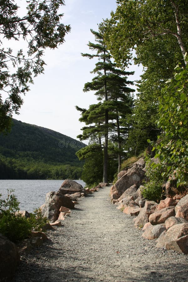 Jordan Pond, Acadia National Park, Maine Stock Photo - Image of desert ...