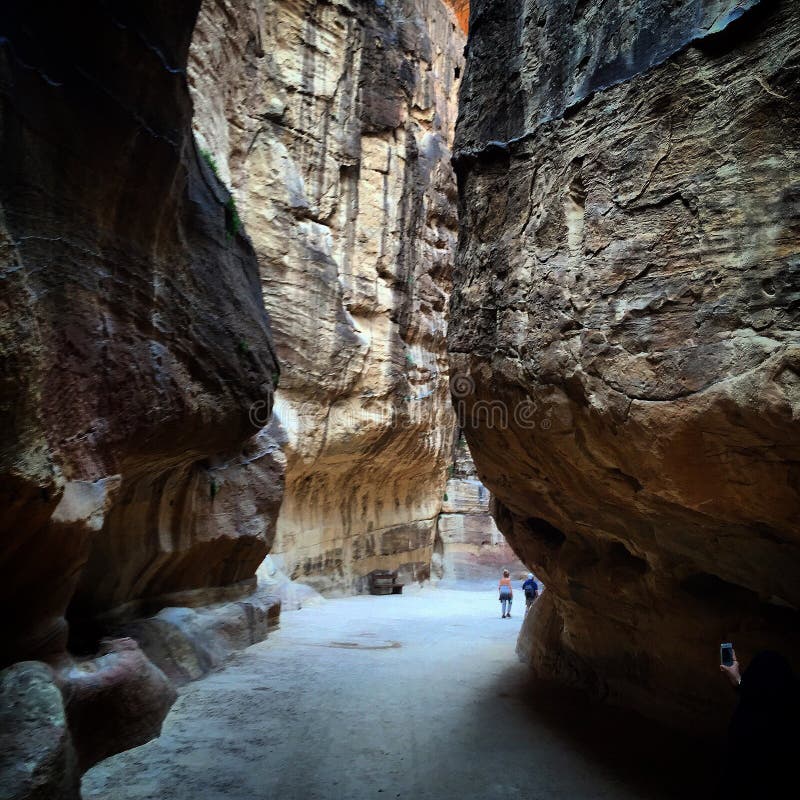 Jordan rocks Petra stock image. Image of bigger, road - 51898107