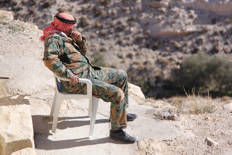 Jordan-soldier editorial photography. Image of army, uniform - 14857372