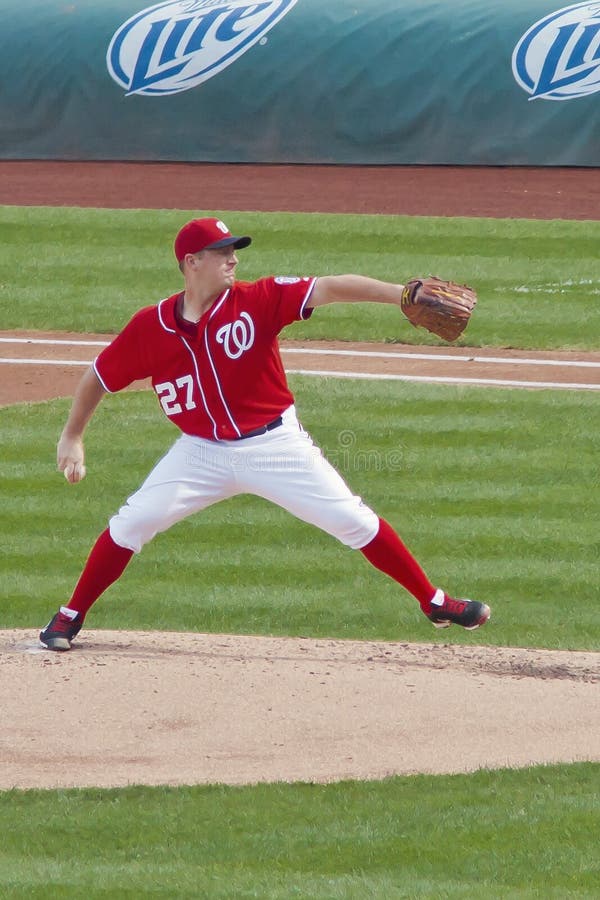 Jordan Zimmerman photo éditorial. Image du mitaine, professionnel ...