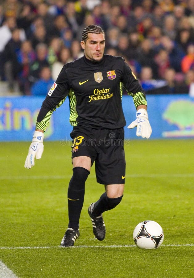Jose Manuel Pinto of FC Barcelona Editorial Stock Photo - Image of ...
