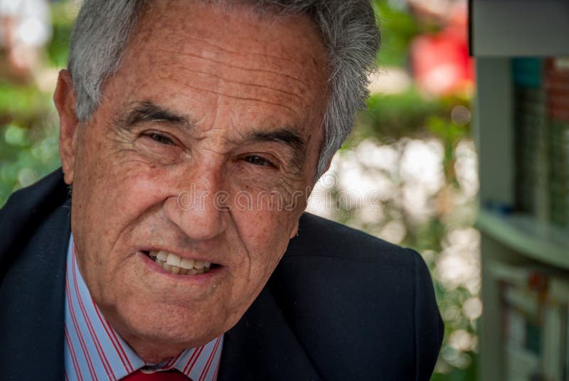 Jose Maria Carrascal at the Book Fair in Madrid in June 2010 Editorial ...