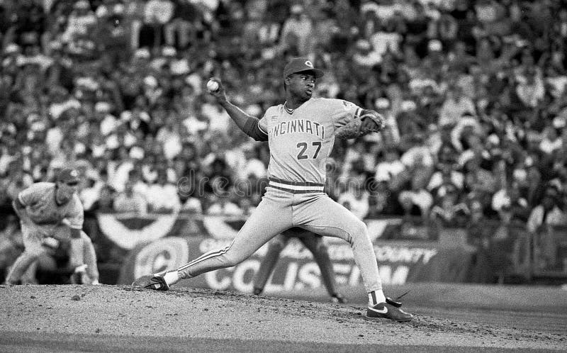 Jose Rijo, Cincinnati Reds redaktionelles stockbild. Bild von wurf ...
