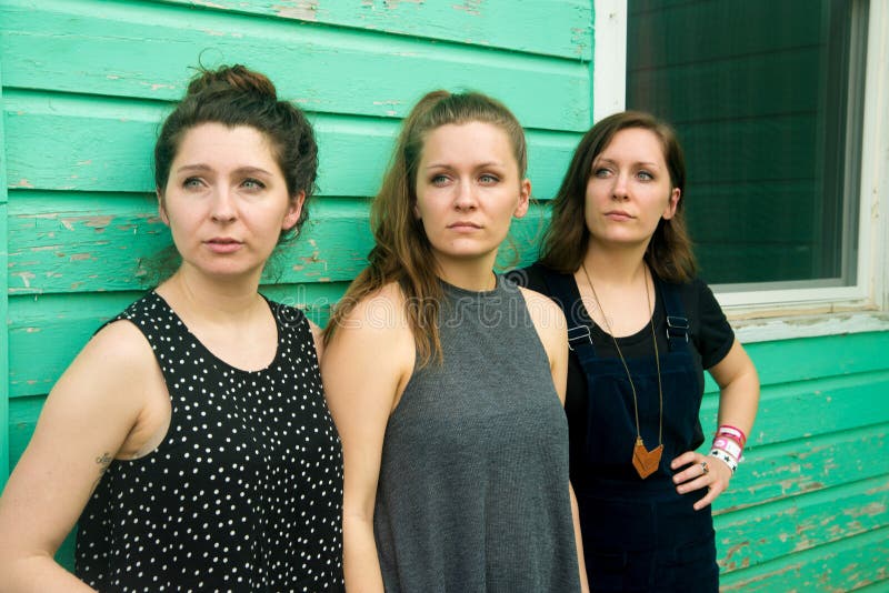 A Portrait of the Band Joseph at Ear Studios in Austin Texas Editorial ...