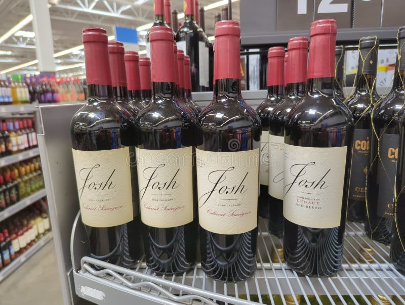 Josh Brand Wine Cabernet Sauvignon Red Editorial Photo - Image of ...