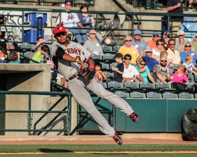 Josh Morgan, Hickory Crawdads Redaktionelles Stockfoto - Bild von ...