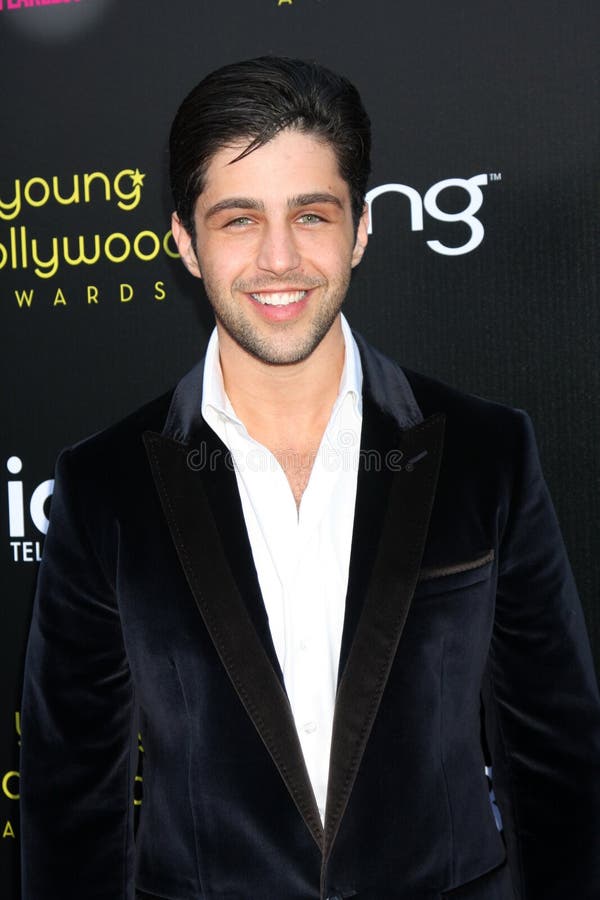 Josh Peck editorial stock photo. Image of angeles, arriving - 24306083