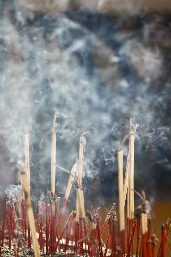 Joss stick stock photo. Image of censer, creed, asia - 14376610