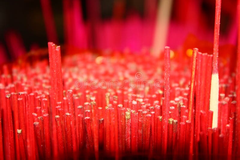 Joss stick stock photo. Image of bunch, pink, stack, incense - 17633058