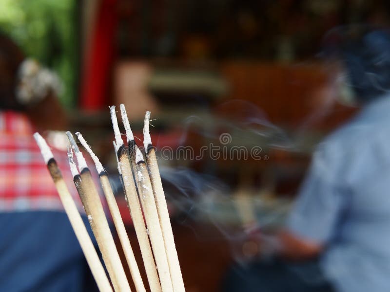 Joss stick for lucky days stock image. Image of luck - 46662675