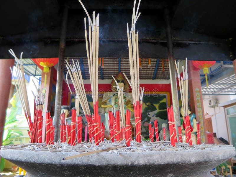 Joss stick and smoke stock image. Image of buddhism, buddha - 42600149