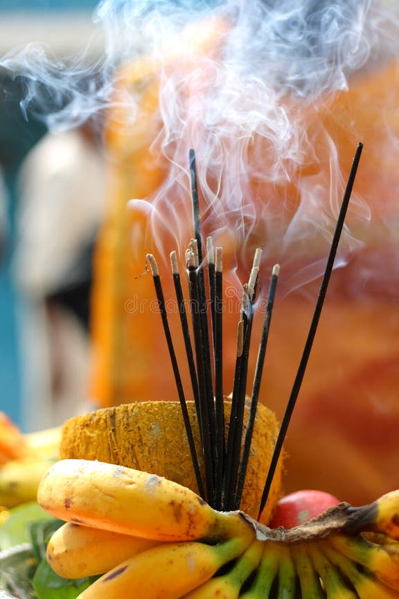 Joss Sticks stock photo. Image of faith, belief, chinese - 14450848