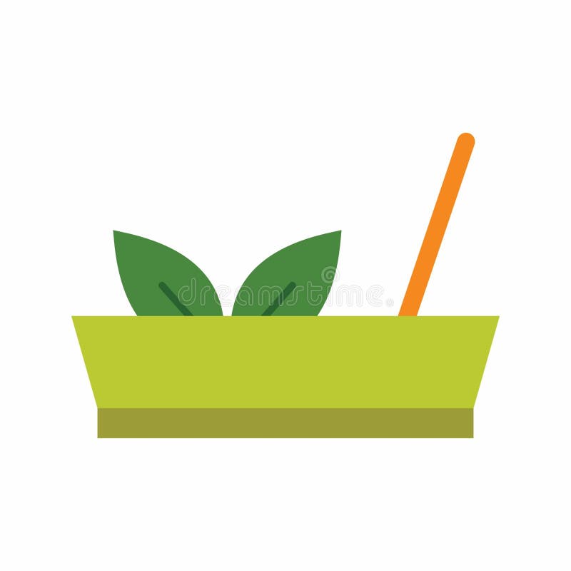 Joss Sticks Icon Vector Image. Stock Vector - Illustration of joss ...