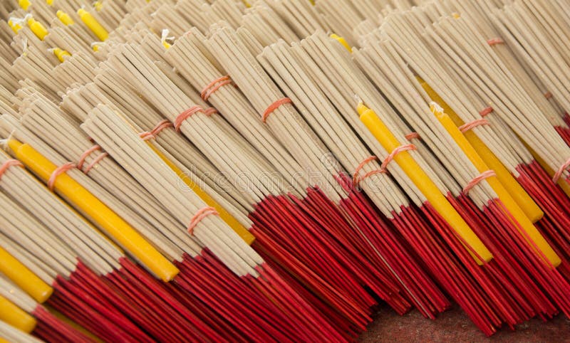 Joss sticks - Stock Image stock photo. Image of stick - 51556132