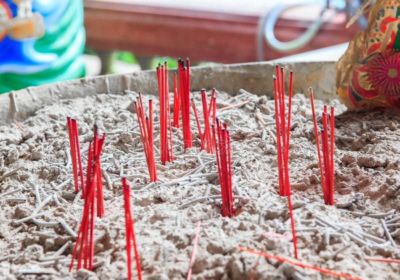 Joss sticks stock image. Image of detail, macro, close - 89580213