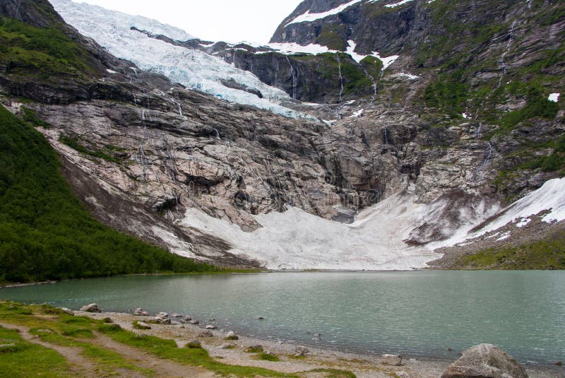Jostedalsbreen Glacier stock image. Image of journey - 179265767