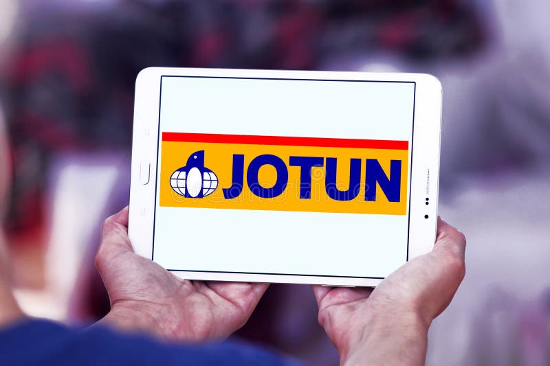 Jotun Pinta O Logotipo Da Empresa Imagem de Stock Editorial - Imagem de ...