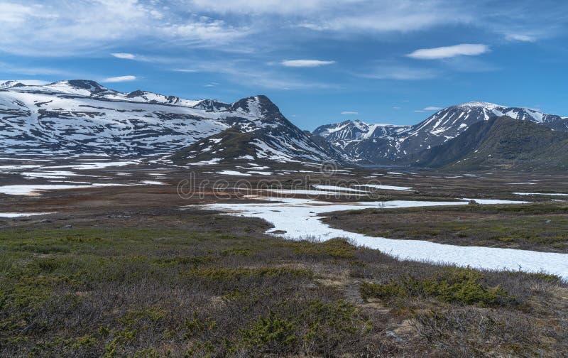 Jotunheimen National Park in Norway Stock Photo - Image of extreme ...