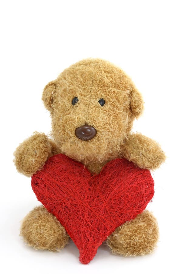 Ours De Nounours Avec Un Coeur Photos Stock - Téléchargez 1,174 Photos ...