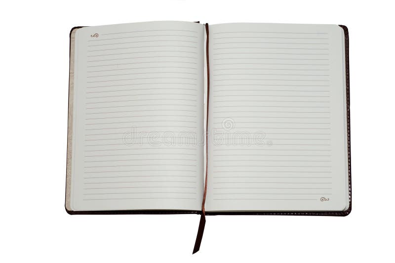 Pen and Journal on Wooden Desk Stock Image - Image of fountain, leather ...