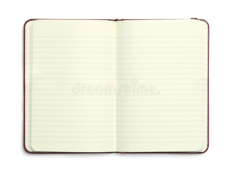 Journal Leather Open stock photo. Image of space, strap - 94472702