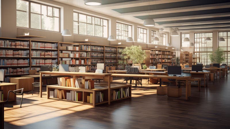 Journals resource library stock illustration. Illustration of journals ...