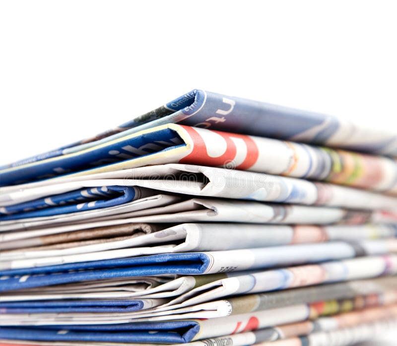 Journaux image stock. Image du texte, journaux, document - 3465071