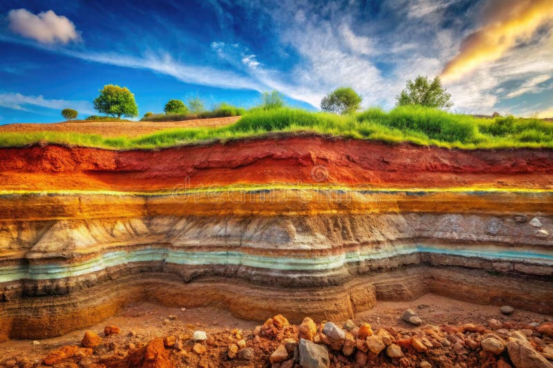 Exploring Earths Subsurface a Deep Dive into Soil Strata Unveiling ...