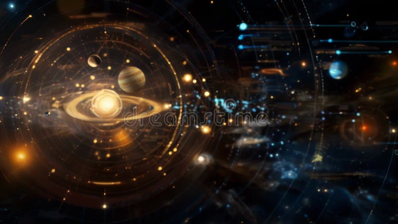 Journey through the Computer-generated Image of Our Solar System ...