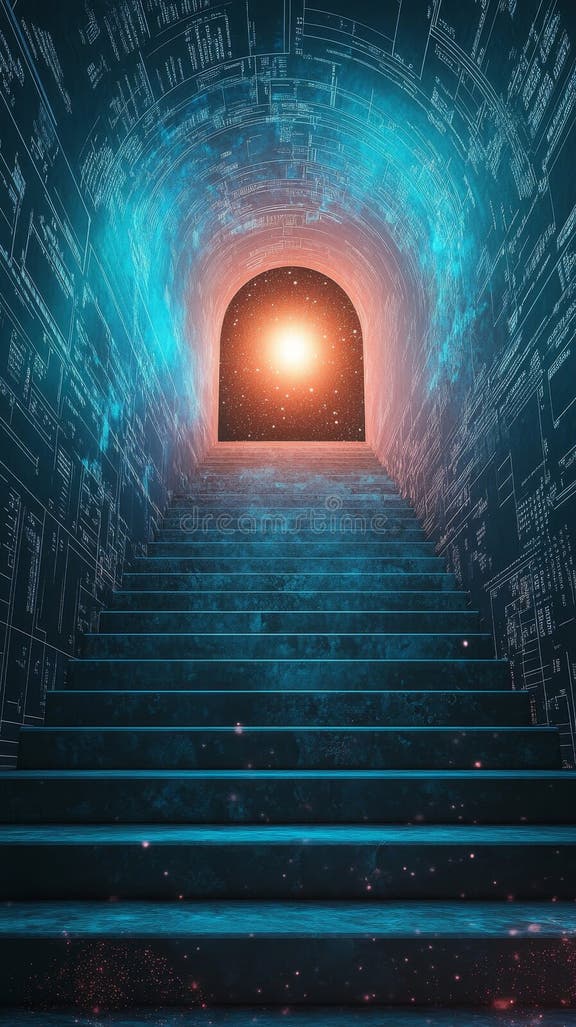 A Journey through the Cosmic Stairs: Ascending Towards Light and ...