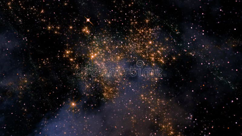 Journey through Cosmic Star Fields Stock Footage - Video of astronomy ...