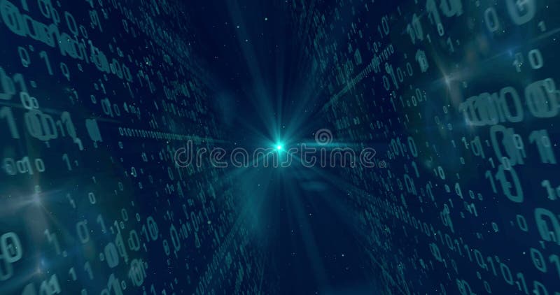 The Journey through Digital Technology World Endless Animation ...