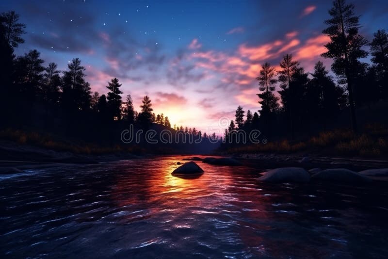 A Journey Downstream: Capturing the Essence of Rivers Stock ...