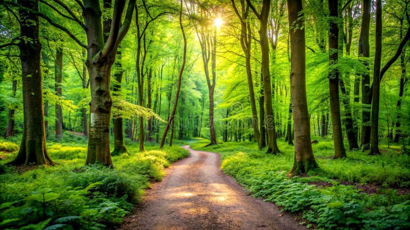 A Journey through the Forest: the Path less Traveled Computer-generated ...