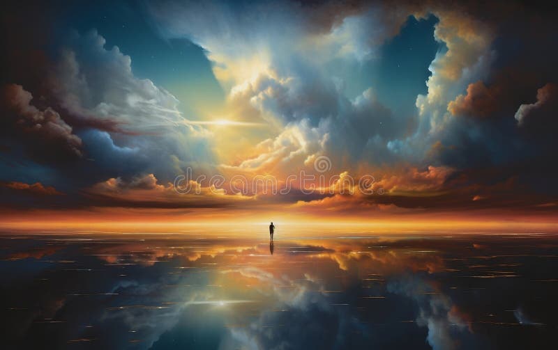 Journey into Infinity Exploring the Mysterious Expanse. Generative AI ...