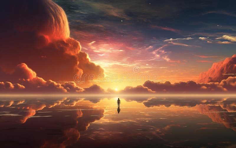 Journey into Infinity Exploring the Mysterious Expanse. Generative AI ...