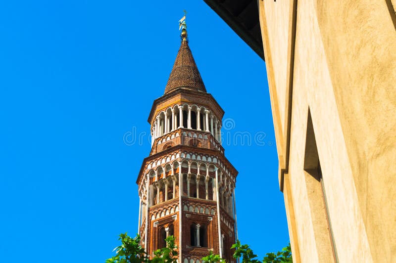Journey in Italy: Novara, Piemonte Stock Image - Image of facade ...
