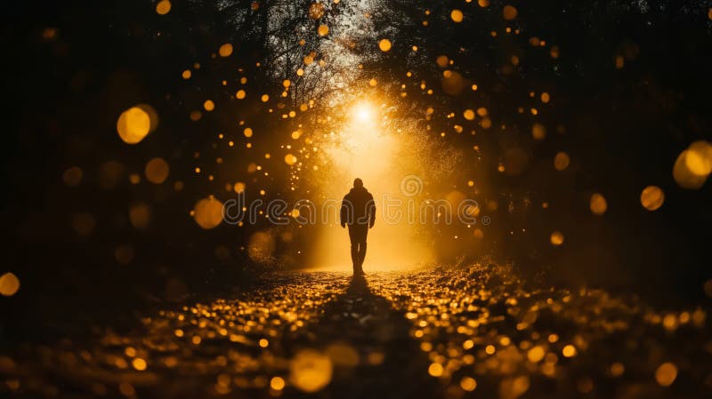 Journey of Life. the Unique and Evolving Path Stock Photo - Image of ...