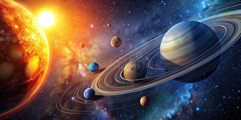 Journey through Our Solar System an Animated Exploration of Planets and ...