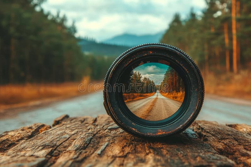 The Journey S Itinerary and Roadmap are Indistinct because of a Blurry ...