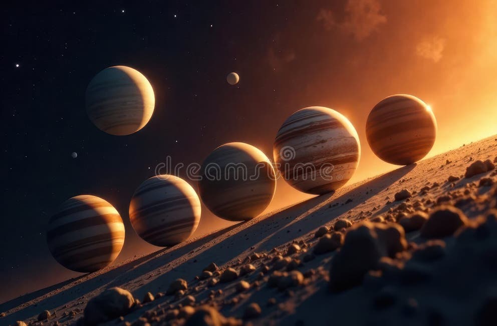 Journey through the Solar System with Planets in Stunning Formation ...
